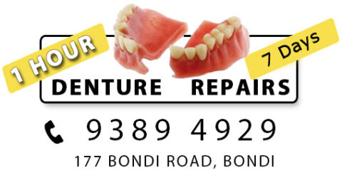 BONDI DENTURE CLINIC – EMERGENCY DENTURE REPAIRS IN 1 HOUR 7 DAYS